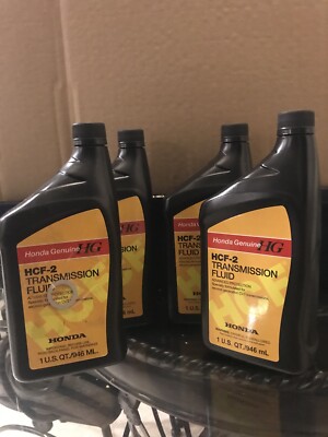 4 QTS Honda Genuine OEM CVT Fluid 08200 - HCF2 ( For Civic,Accord,Crv 2 ...