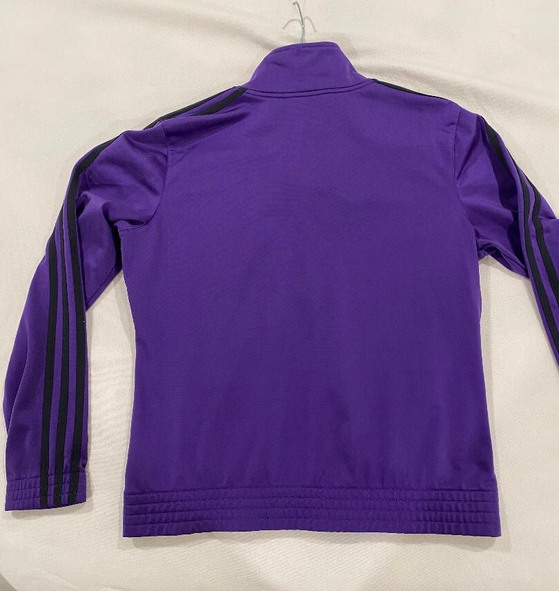 Adidas Purple Warm-Up Track Jacket RN# 88387 CA# 40312 Unisex Size M | eBay