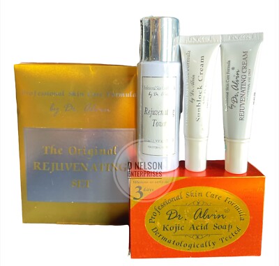 Dr Alvin REJUVENATING SET Professional Skin Care Formula-THE ORIGINAL ...