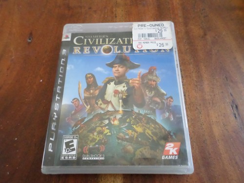 Civilization Revolution - Playstation 3 PS3 Untested - CD is in Good ...