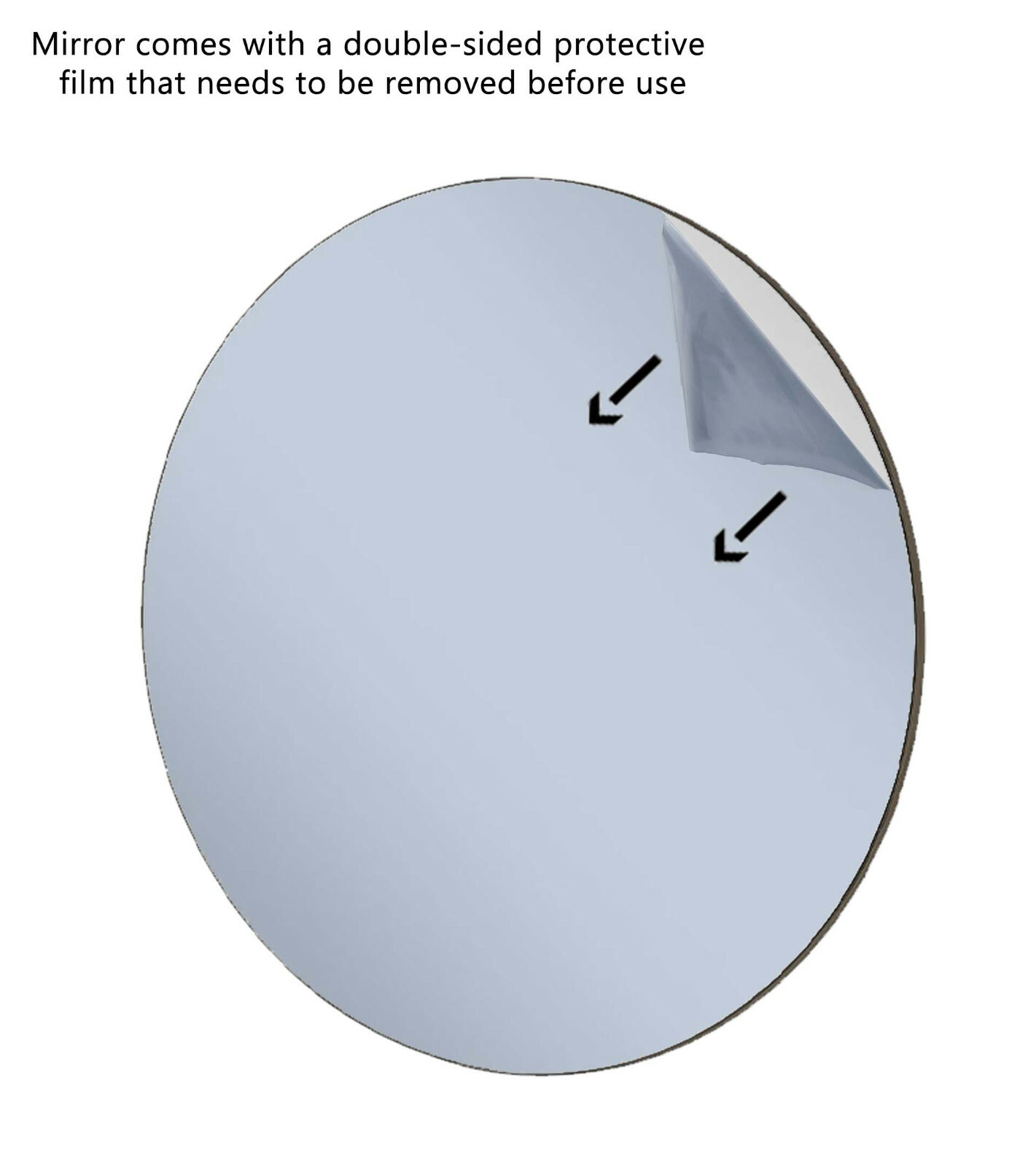 3" Acrylic Mirror Disc Circle Round DIY Projects Arts And Crafts Pack ...