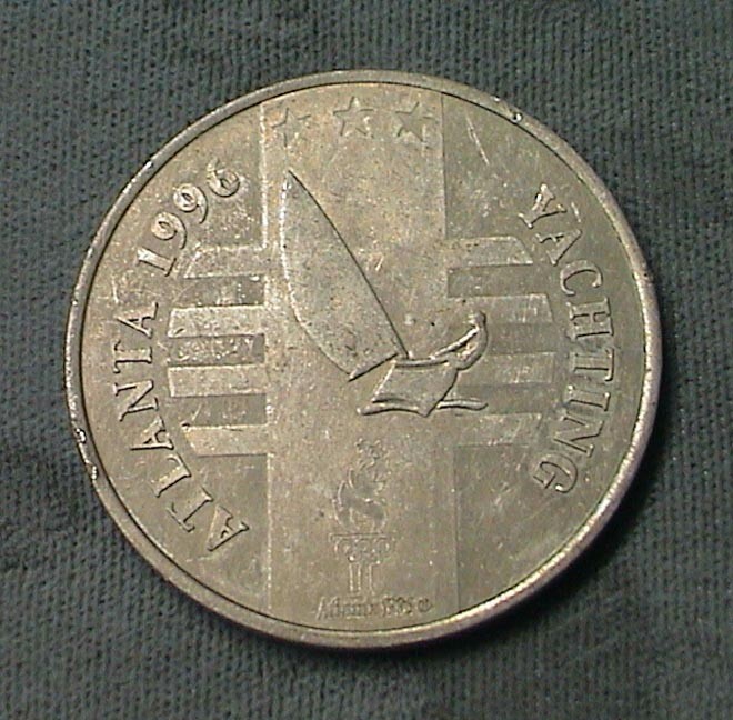 1996 Atlanta Olympics US Team USA Token General Mills Sponsor Coin ...