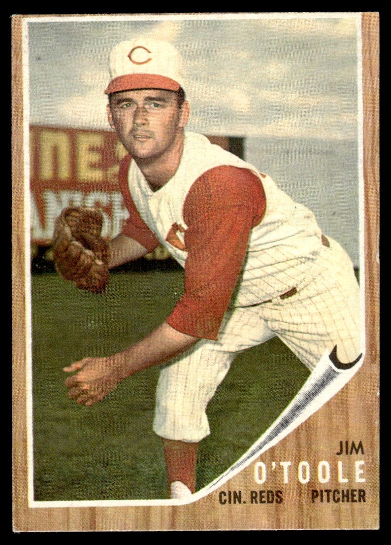1962 Topps Jim O'Toole Cincinnati Reds #450 | eBay