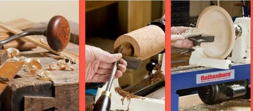 Woodworking Lathe Micro Household Multifunctional Desktop Wood Spinning ...