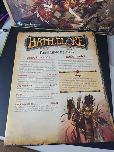 Fantasy Flight Games Battlelore Board Game With Great Dragon Expansion | eBay