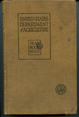 1920 Yearbook of Agriculture USDA HB Corn Borer Wood Phosphorus Potash ...