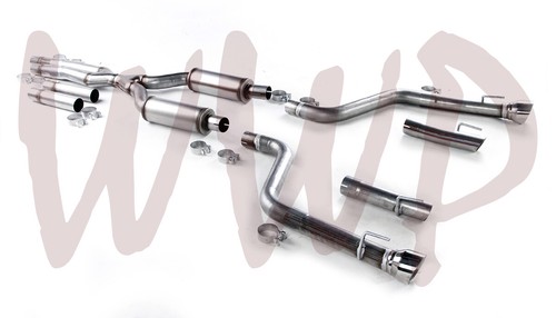 3" Dual Stainless CatBack Exhaust Muffler 15-23 Dodge Charger V8 RT/SRT ...
