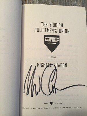 SIGNED - The YIDDISH POLICEMAN'S UNION by Michael Chabon (2008 ...