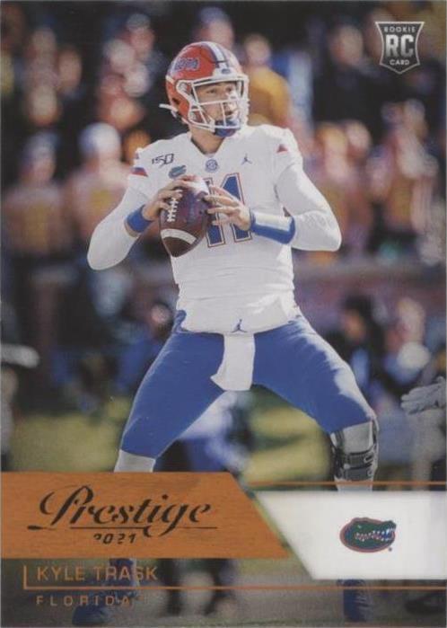 2021 Panini Chronicles Draft Picks - Prestige Kyle Trask #86 Orange (RC ...