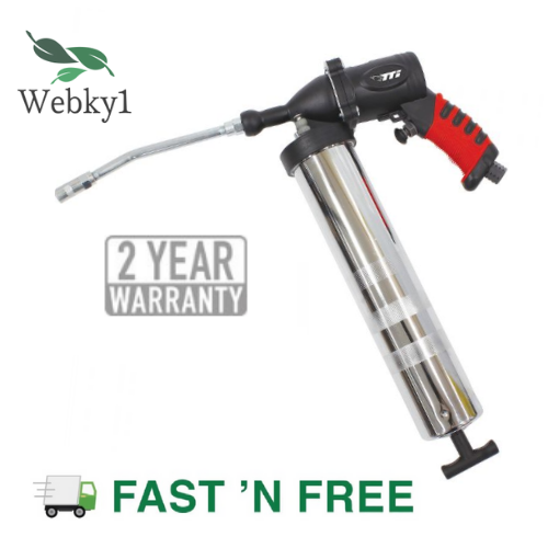 Air Gun Grease Pneumatic Compressed Tool Continuous Shot 450g 2 Yrs Aus ...