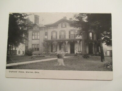 Warren Ohio Postcard Orphan's Home OH | eBay