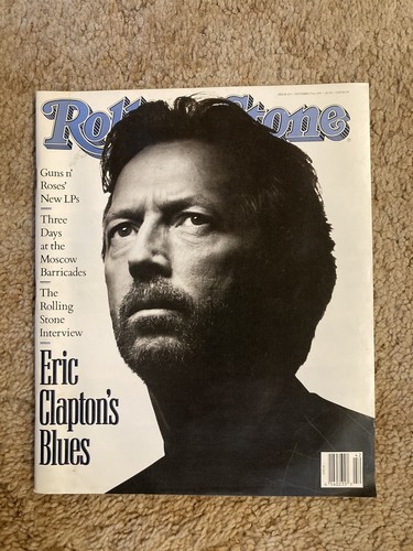 Eric Clapton Rolling Stone Magazine October 17, 1991 | eBay