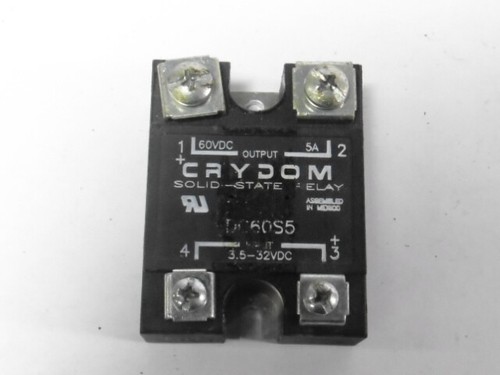 Crydom DC60S5 Solid State Relay 5A 60VDC USED | eBay
