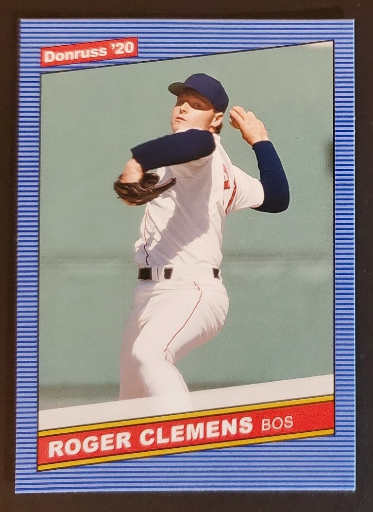 2020 Donruss #220 Roger Clemens RED SOX Retro baseball card NM/MT | eBay