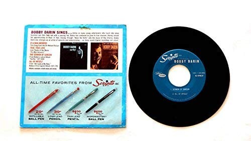 Scripto Inc. Presents Bobby Darin - A 1963 7" Vinyl 4-Song EP w ...