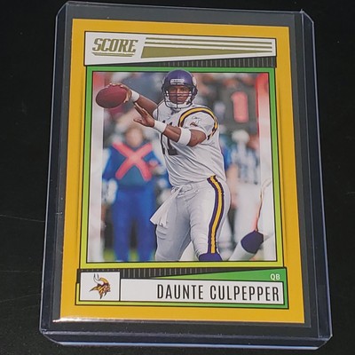 2022 Panini Score Gold Parallel Dante Culpeper No.111 | eBay
