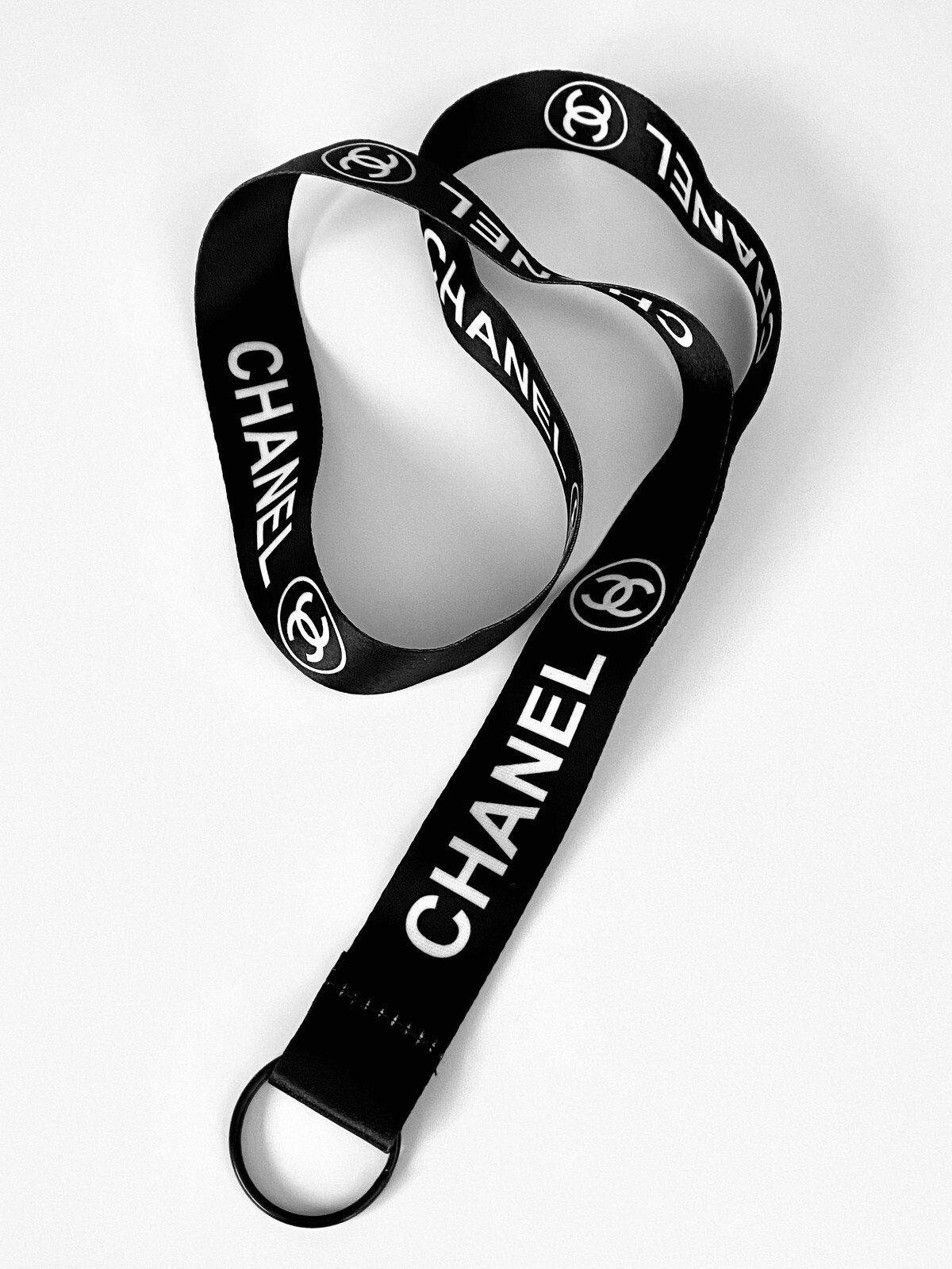 NEW Authentic CHANEL UPCYCLED RIBBON LANYARD ⋆ AMQM Recambios