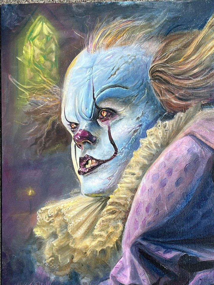 PennyWise oil painting original. By Mike Packer | eBay