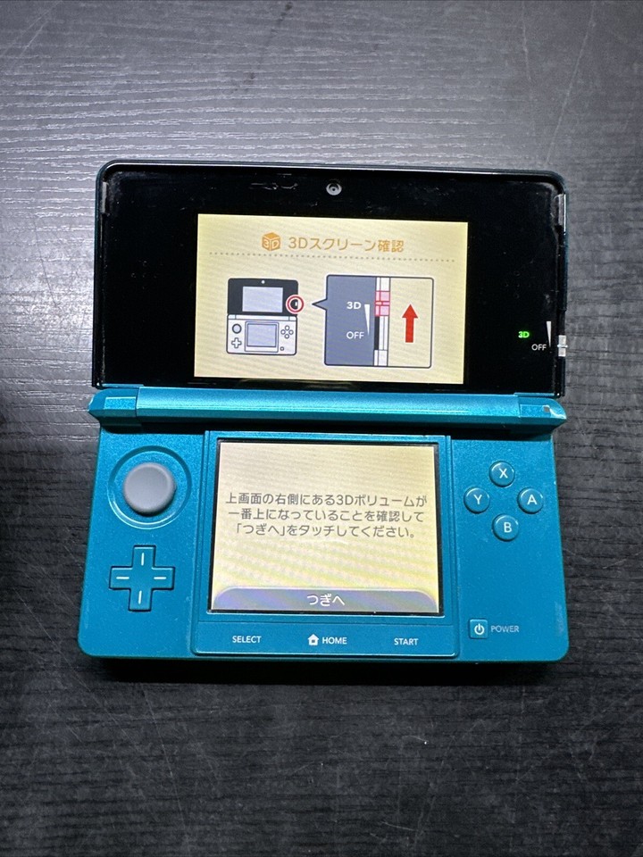 3DS Teal Japan Nintendo Console region Japanese | eBay