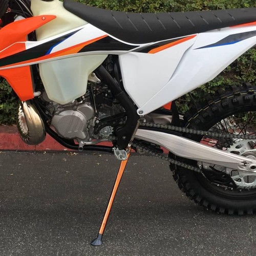 JFG RACING Dirt Bike Kickstand Side Stand Forging Aluminum With orange ...