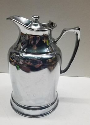 1940s Vintage Roosevelt Hotel Pitcher United Hotels Grand Silver Co ...