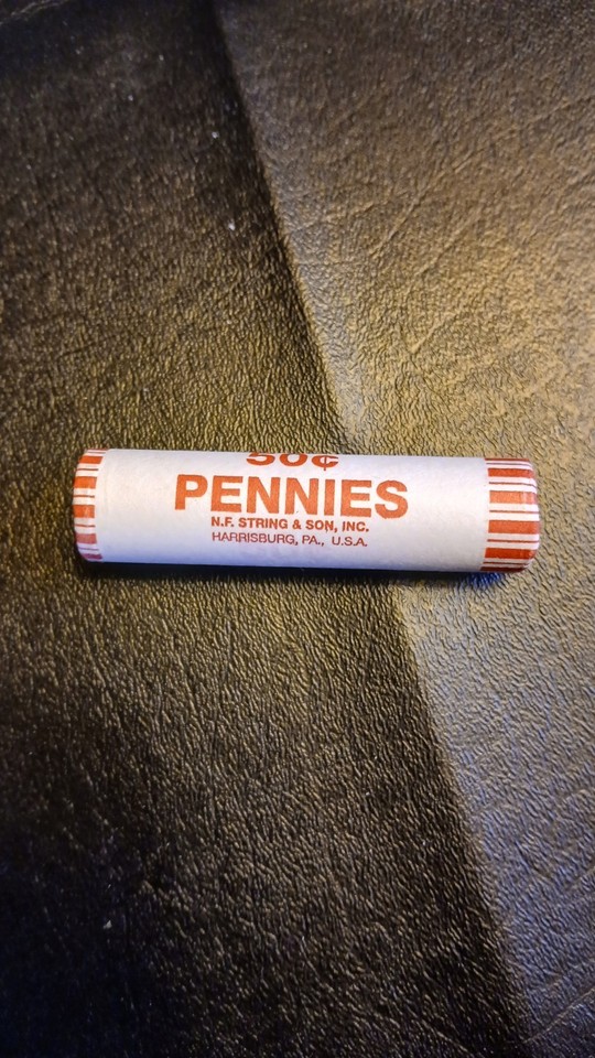 2025 P Lincoln Shield Cent Penny Roll Philadelphia Mint. B.U ...