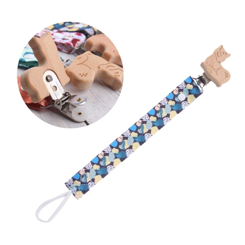Pacifier Holder Newborns Pacifier Straps Teether Pacifier Chain Baby ...
