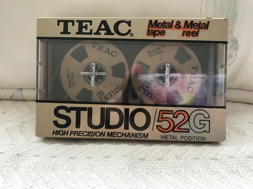 TEAC STUDIO 52G Metal Tape / Metal Reel "EXTREMELY SCARCE" NEW & STILL ...