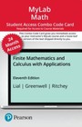 Finite Mathematics and Calculus with Applications -- MyLab Math with ...
