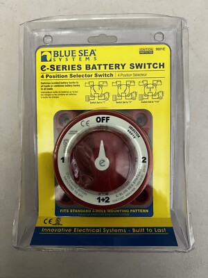 Blue Sea 9001E E-Series Battery Switch | eBay