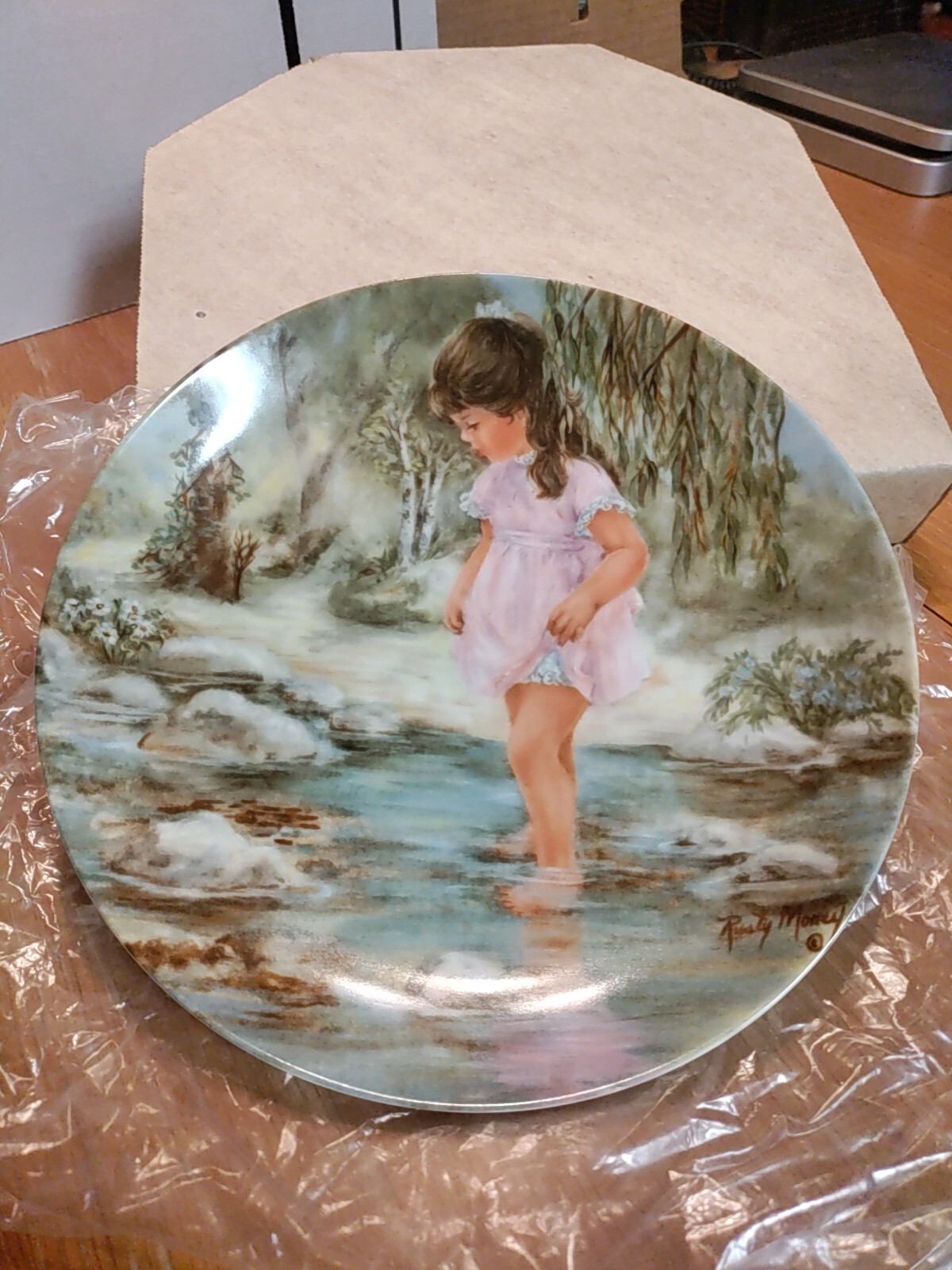 Lisa's Creek Rusty Money Collector's Plate Autographed Hand Signed by ...