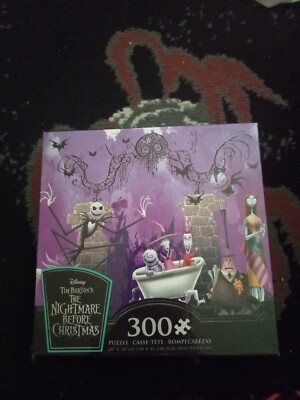 Disney Tim Burton's Nightmare Before Christmas 300 Pc Puzzle Brand New ...