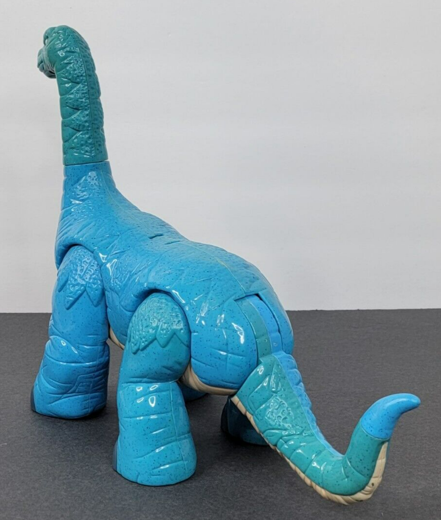 Fisher Price Imaginext Apatosaurus Blue Dinosaur | eBay