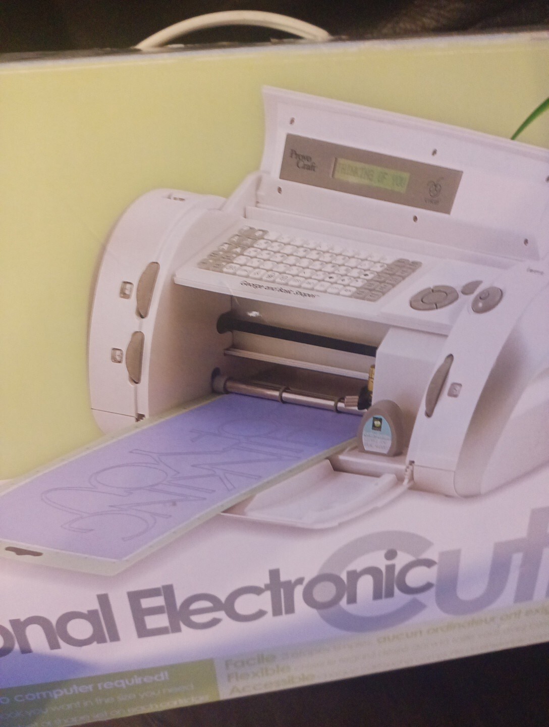 Cricut 29-0001 Personal Electronic Cutting Machine for sale online | eBay
