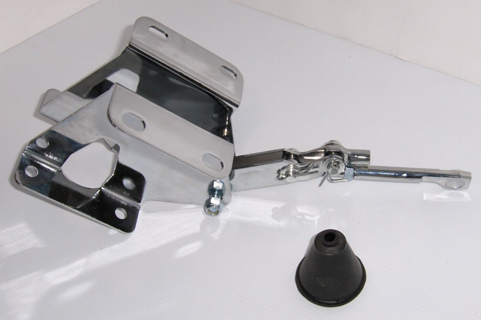 Chrome Brake Booster Firewall Mount Bracket FOR Jeep CJ CJ5 CJ6 CJ7 ...