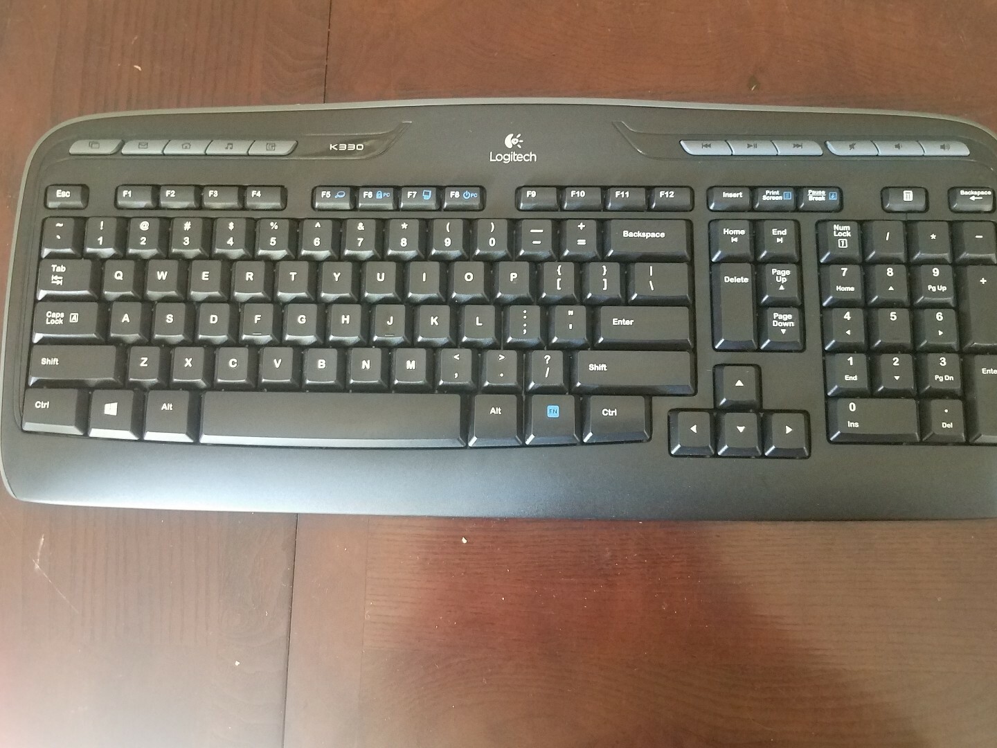 Logitech K330 Keyboard no cord | eBay UK