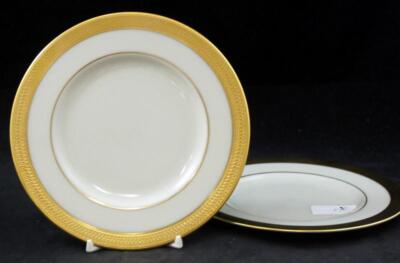 Lenox Lowell Gold Backstamp Lot of 2 Bread and Butter Plates P67 | eBay