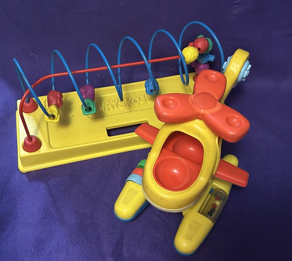 90's Playskool Toys- Vehicle Maze + Helicopter - GREAT Cond! | eBay