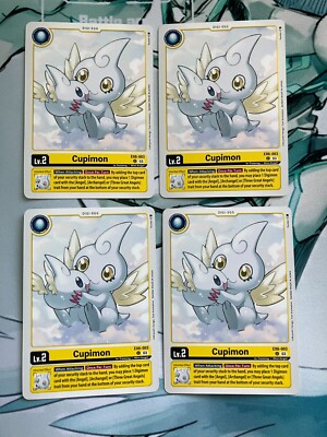 4x Cupimon EX6-003 U (Playset) Digimon CCG | Infernal Ascension NM | eBay