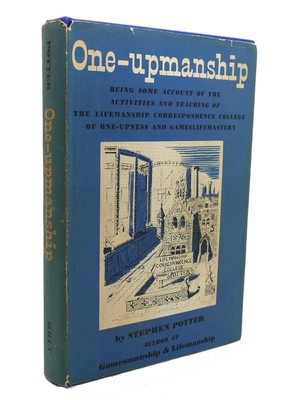 Stephen Potter ONE-UPMANSHIP 1st Edition 3rd Printing | eBay Australia