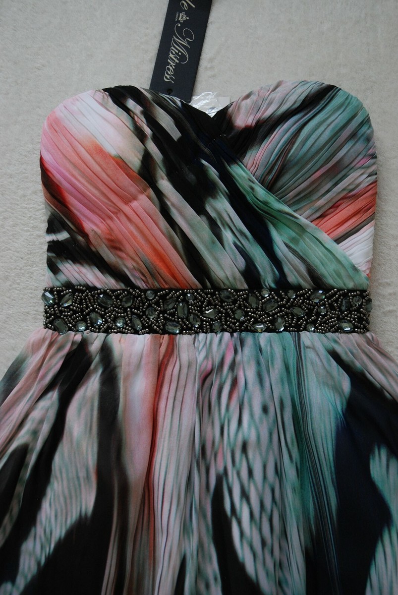 Little Mistress Bandeau Embellished Prom Dress on Sale ...