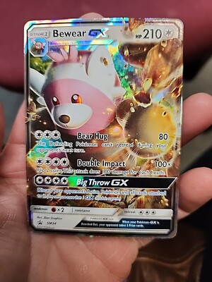 Pokémon TCG Bewear GX Flashfire SM34 Holo Promo Promo | eBay