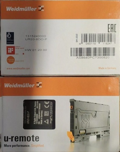 New Weidmuller UR20-8DO-P 1315240000 UR20-8DO-P Romote I/O Module | eBay