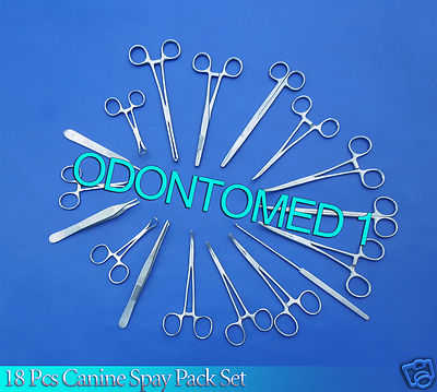 3- Canine Spay Pack Set Surgical,veterinary Instruments Ds-1059 | eBay