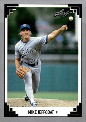 1991 Leaf #386 Mike Jeffcoat | eBay