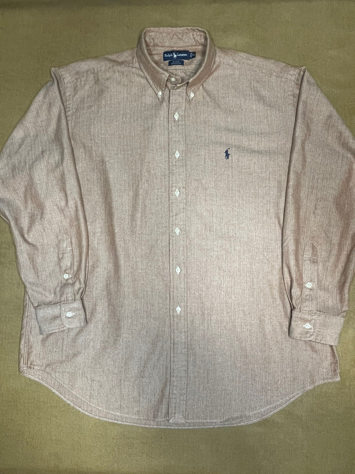 Ralph Lauren Blake Shirt 100% Cotton XL | eBay