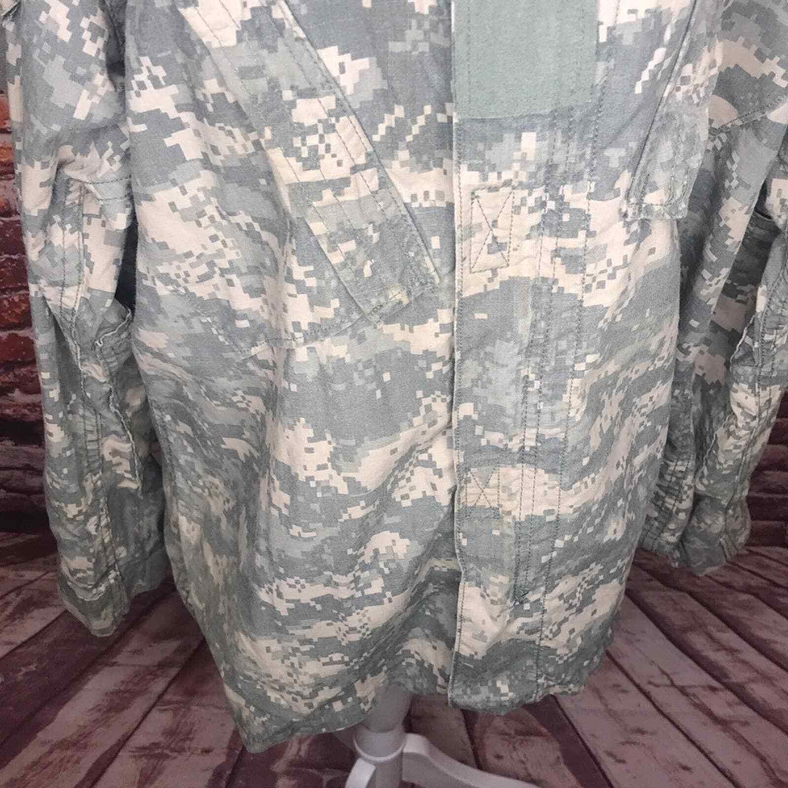 Army Issued Digital Camo Combat Uniform Field Coat - Gem