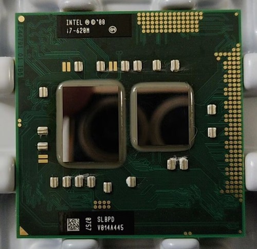 Intel Core i7-620M 2.66GHz 4M Dual Core Processor SLBPD CPU Socket G1 ...