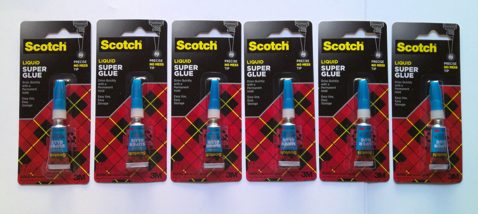 Scotch Liquid Super Glue, Dries Quickly with a permanent Hold Pack of ...