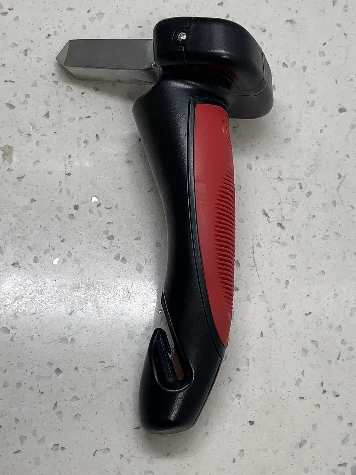 CAR CANE PORTABLE HANDLE MOBILITY AID FLASHLIGHT BELT CUTTER & WINDOW ...